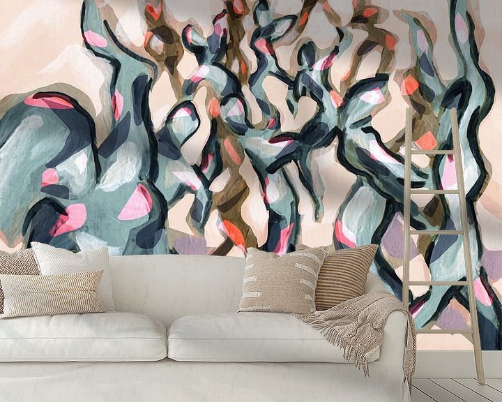 Dancer's landscape van ART Eva Maria op canvas, behang en meer